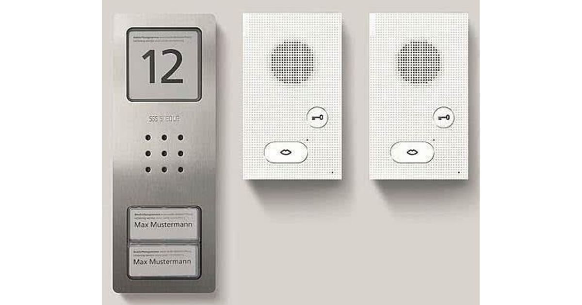 SET CAB 850-2 E/W Audio-Set Siedle Basic (210008743-00) - MT Shop