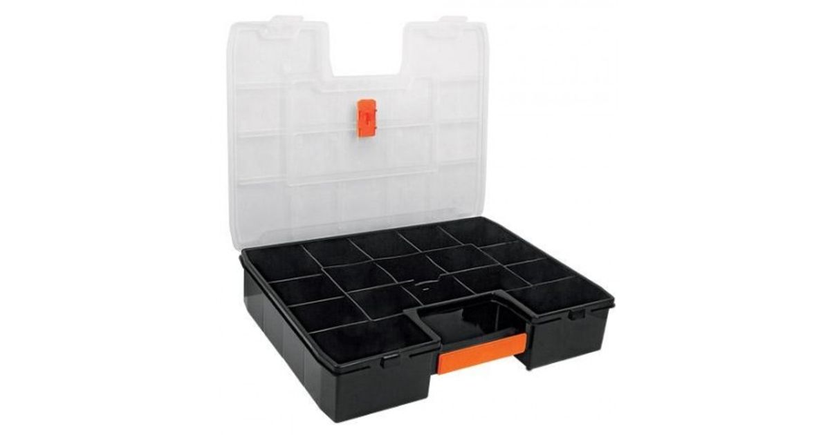 Organizer box with 17 compartments 430x320x90mm Truper® - Assortment ...
