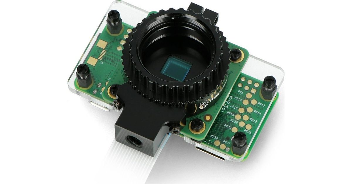 PiHut Mounting plate for Raspberry Pi Zero and HQ camera} - MT Shop