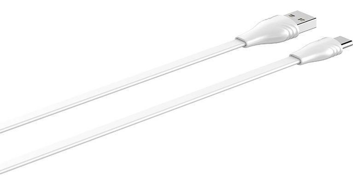 USB cable LDNIO USB to USB-C cable LDNIO LS552, 2.1A, 2m (white) - USB cables and adapters ...