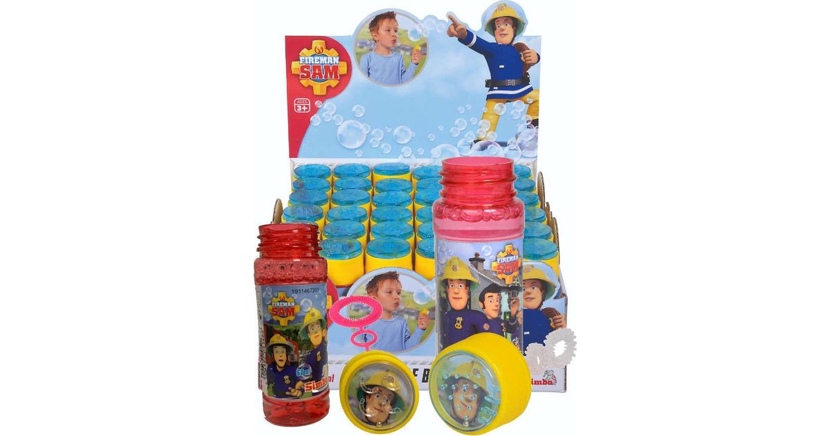 Simba Soap bubbles 2 types Fireman Sam Simba - Muud tarvikud ...