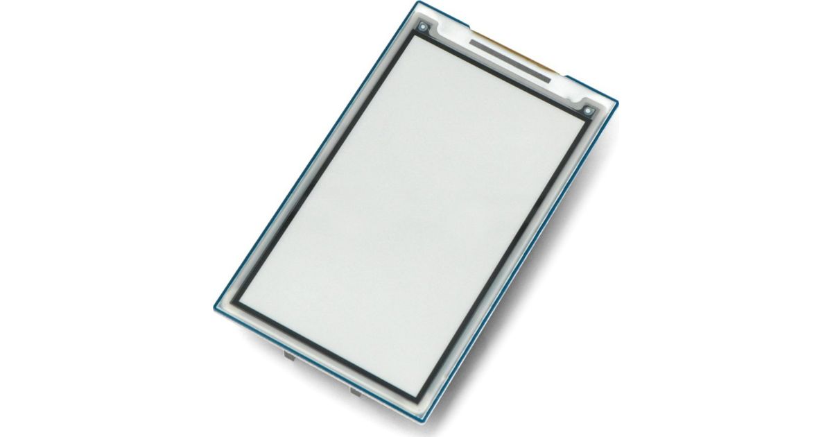 Waveshare E-paper E-Ink Display - 3.7'' 480 x 280 px - SPI - black and ...