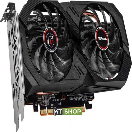 Asrock Phantom Gaming RX 6500 XT 4GB OC AMD Radeon RX 6500 XT GDDR6 ...