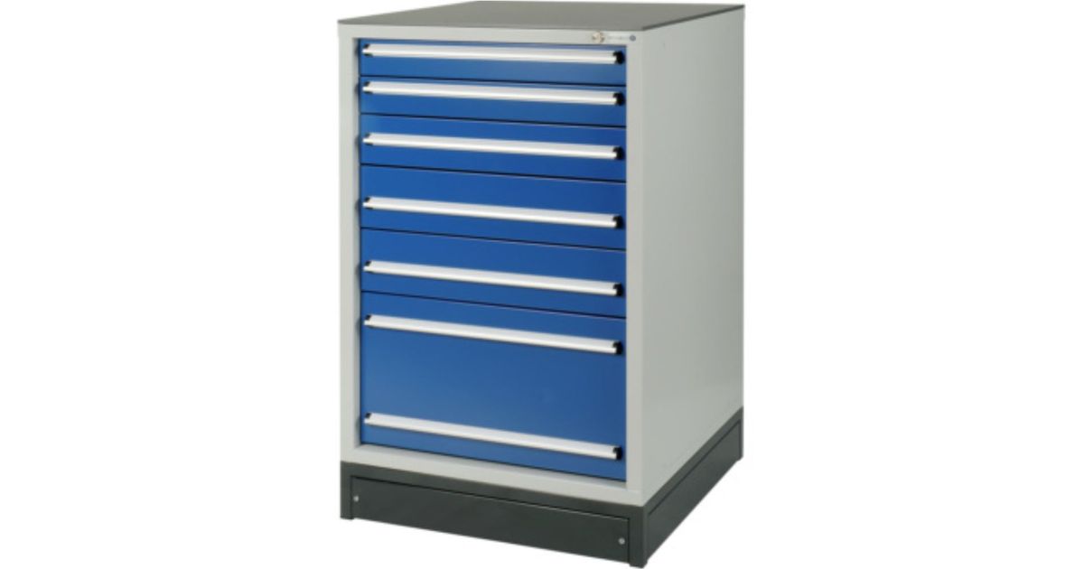 House brand drawer cabinet System 700 S with 6 drawers. with forklift ...