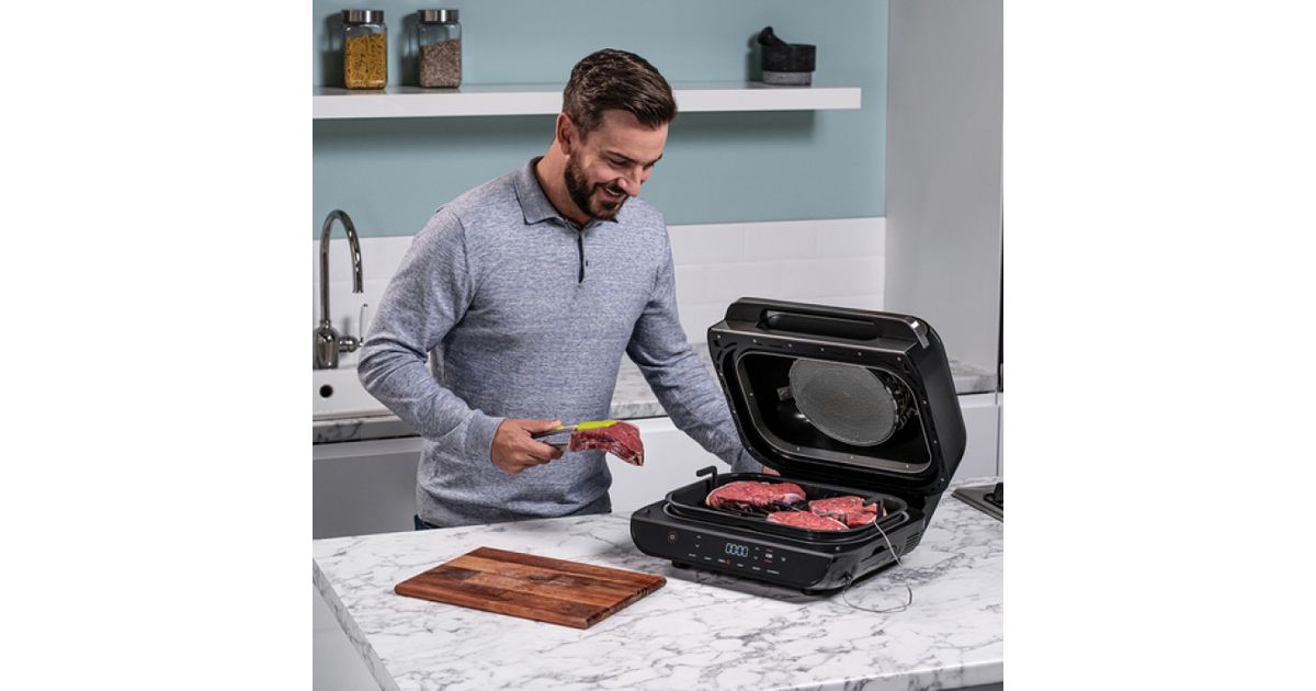 Ninja AG551 Üksik 5,7 l Eraldiseisev 2460 W Kuumaõhu fritüür Must, Hall ...