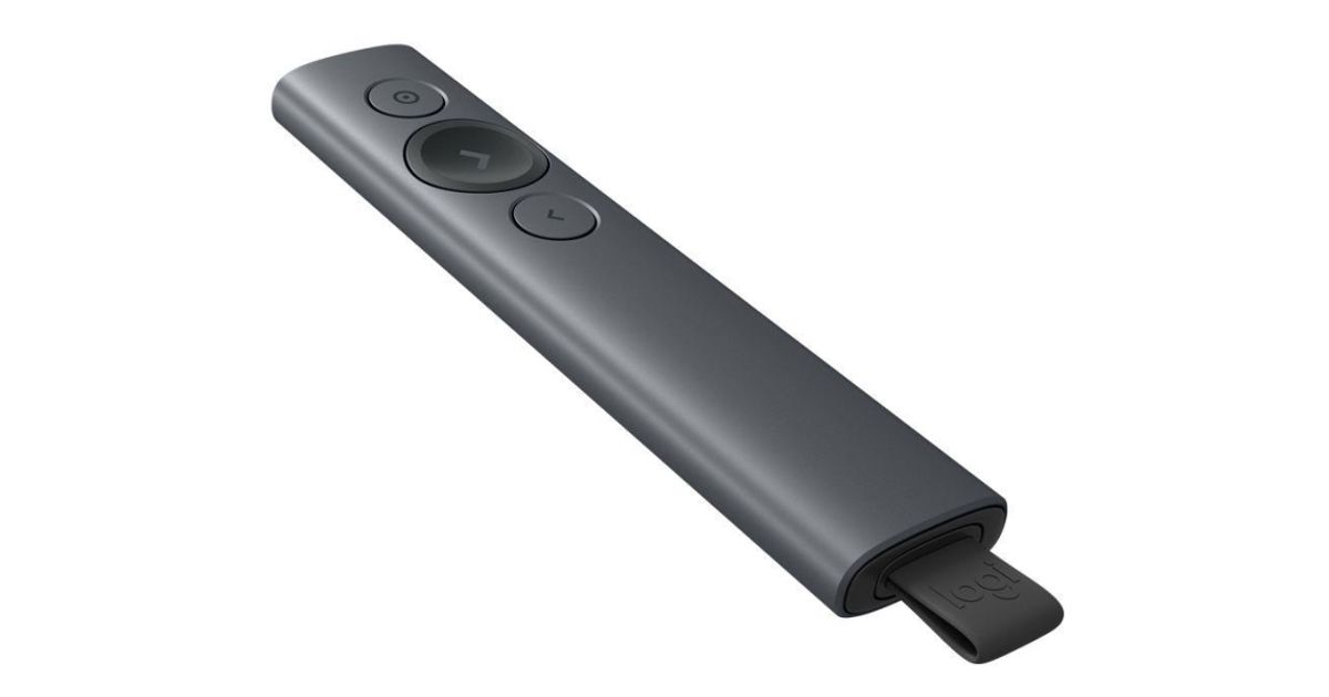 Logitech Spotlight Plus dark gray - Laser pointers / presenters - Input ...