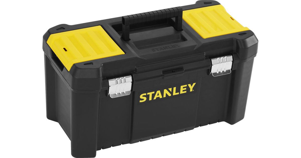 Stanley Essential toolbox with metal latches - Tool boxes and cases ...