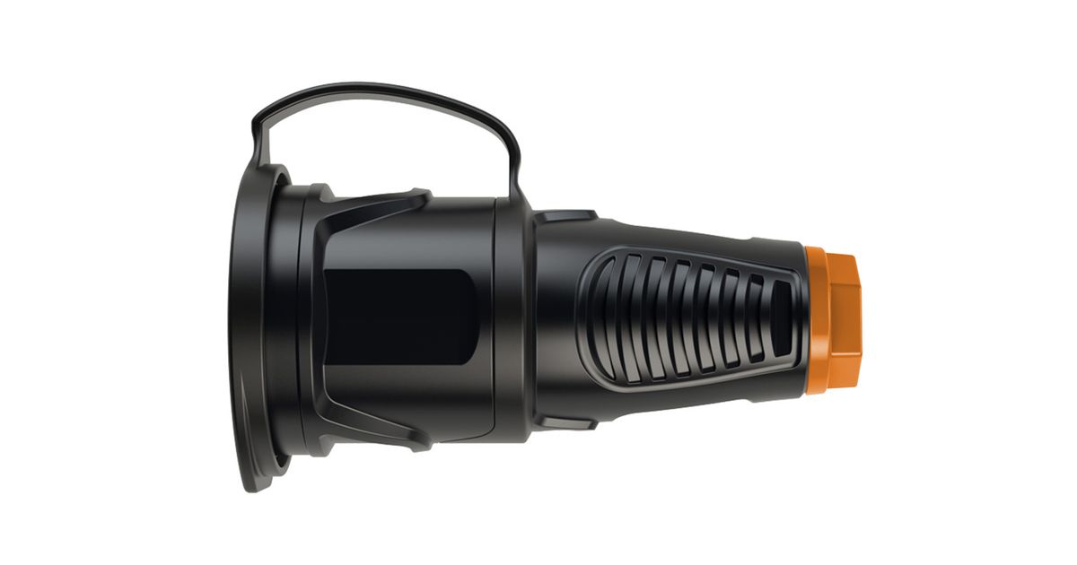 PCE Taurus 2 2511-so Schuko Coupling Hard Rubber w. Top Band black ...