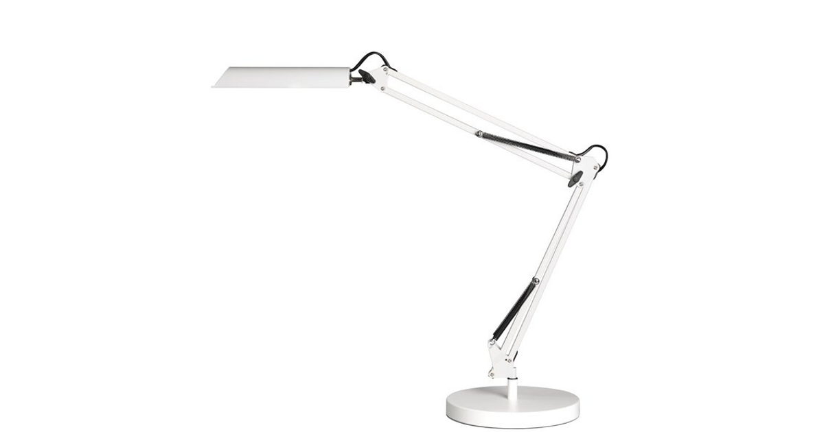 Valgusti UNILUX Swingo valge, integreeritud LED lamp 11W, klamber ja ...