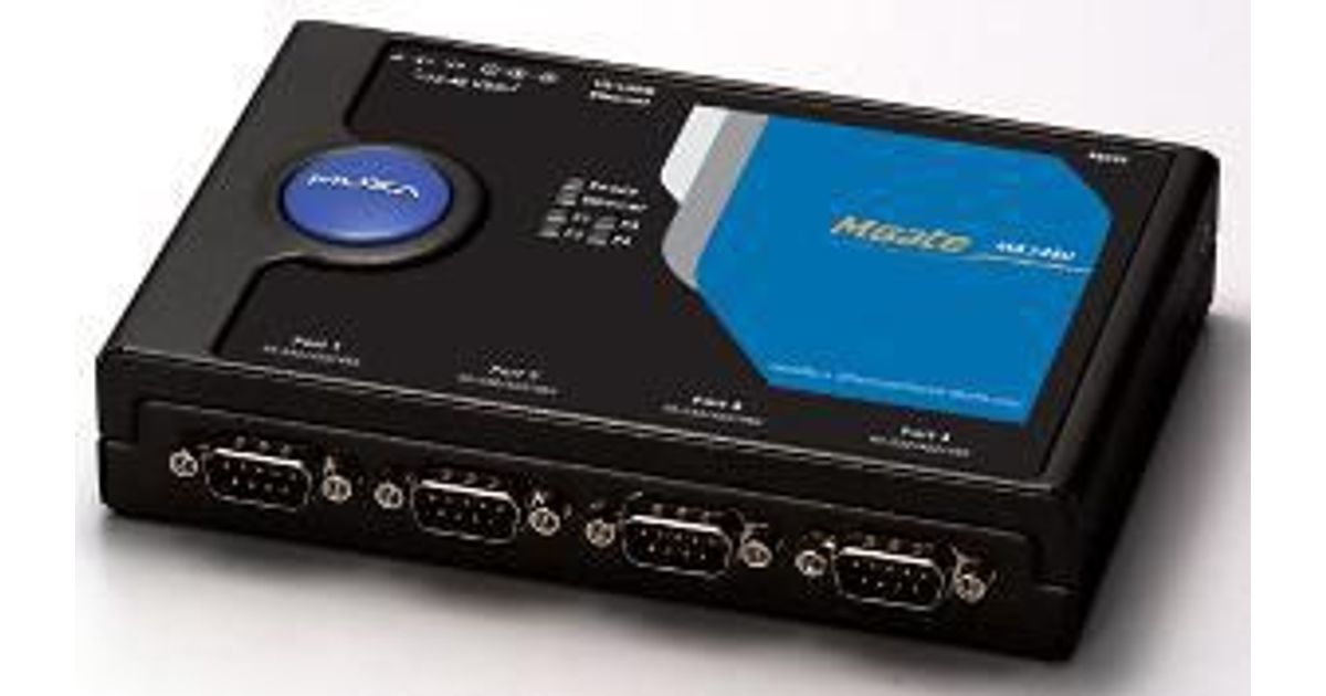 Moxa MODBUS GATEWAY, 4 PORT RS-232/ MGATE MB3480 - MT Shop