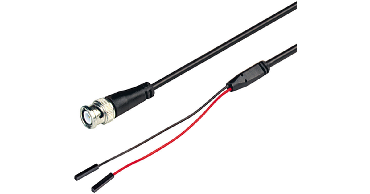 Sks Hirschmann Bnc Al 0,64 Bnc Test Lead 1.20 M Black - MT Shop