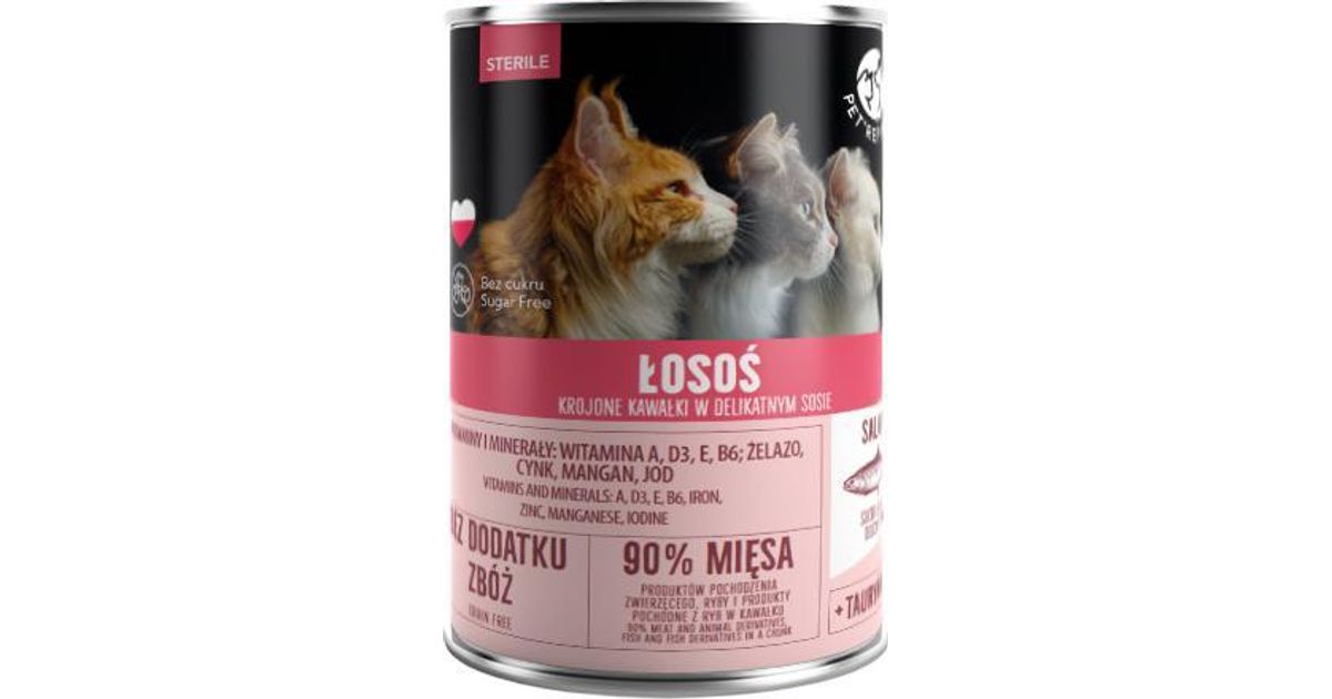 Pet Republic PET REPUBLIC CAT STERILE can 400g SALMON sauce / 6 - Toit ...