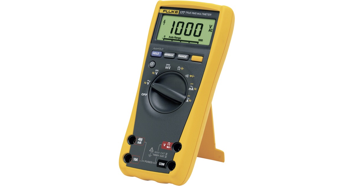 Fluke 177 Handheld Multimeter Digital Cat Iii 1000 V, Cat Iv 600 V ...