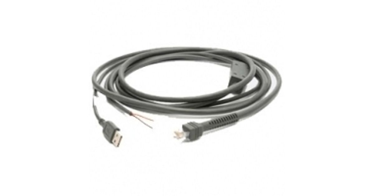Zebra USB cable 4 pin USB Type A USB-kaabel 2,7 m USB A Hall ...