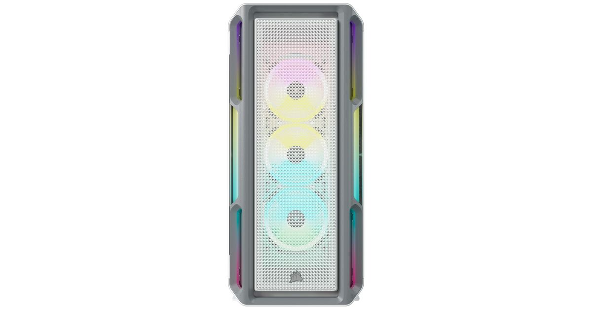 Corsair PC case 5000T TG RGB Mid Tower ATX white - MT Shop