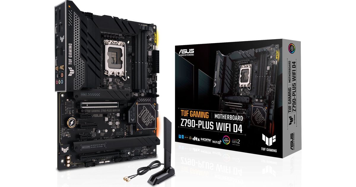 ASUS TUF GAMING Z790-PLUS WIFI D4 Intel Z790 LGA 1700 ATX - Emaplaadid - Emaplaadid ...