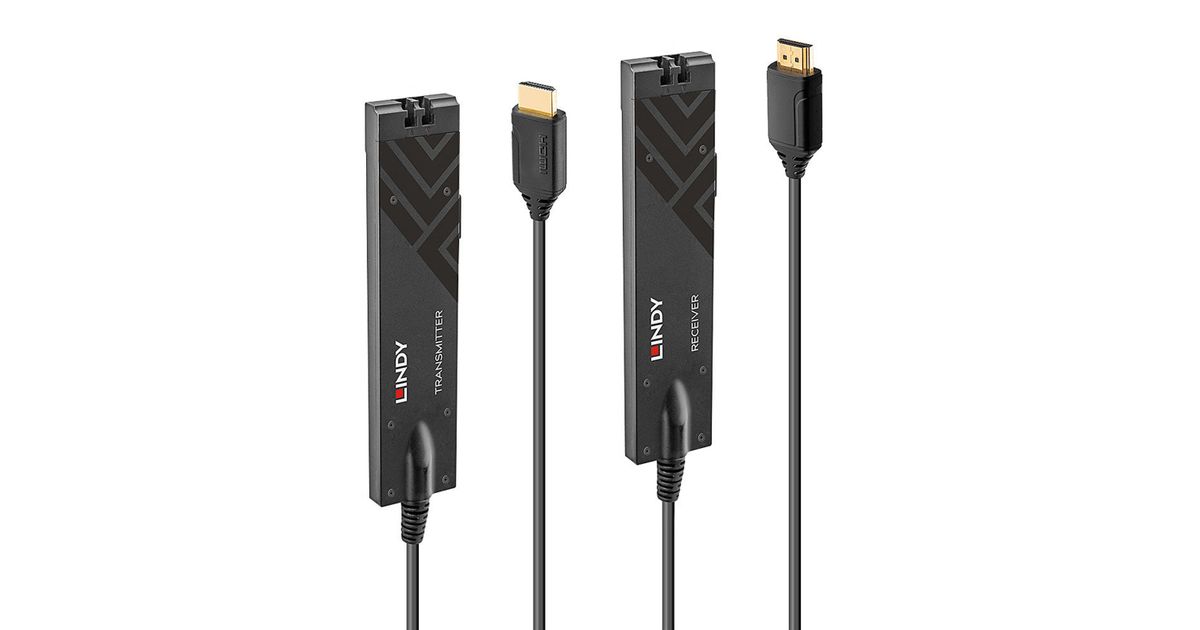 Lindy 38179 Fibre Optic Hdmi 18g Extender In Out Hdmi Duplex Lc