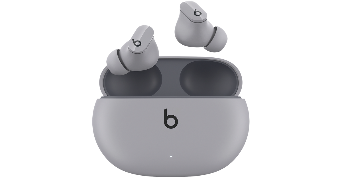 Beats Studio Buds – True Wireless Noise Cancelling Earphones – Moon Grey, Model A2512 A2513 ...