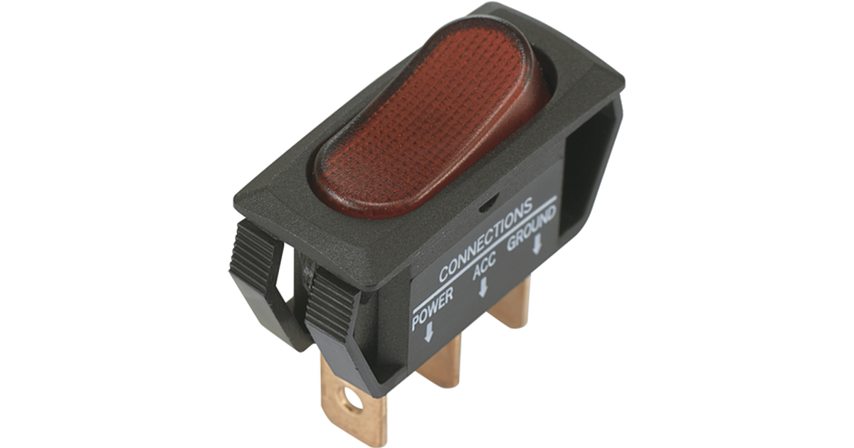 Tru Components Toggle Switch Tc-R13-242B2 12 V Dc 25 A 1 X Off/On Latch ...