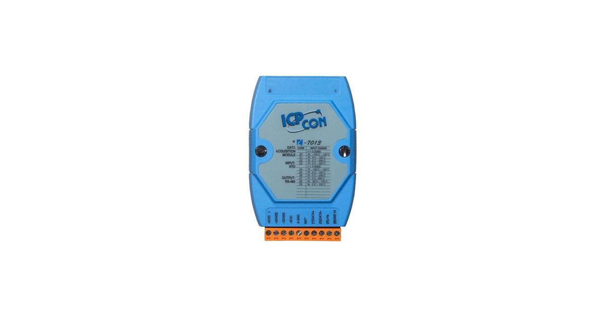 Moxa RTD INP. MODULE I-7013 CR RTD INP. MODULE - MT Shop