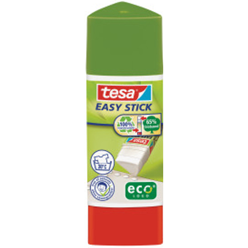 tesa ecoLogo Easy Stick Klebestift, Inhalt: 25 g dreieckige Form ...