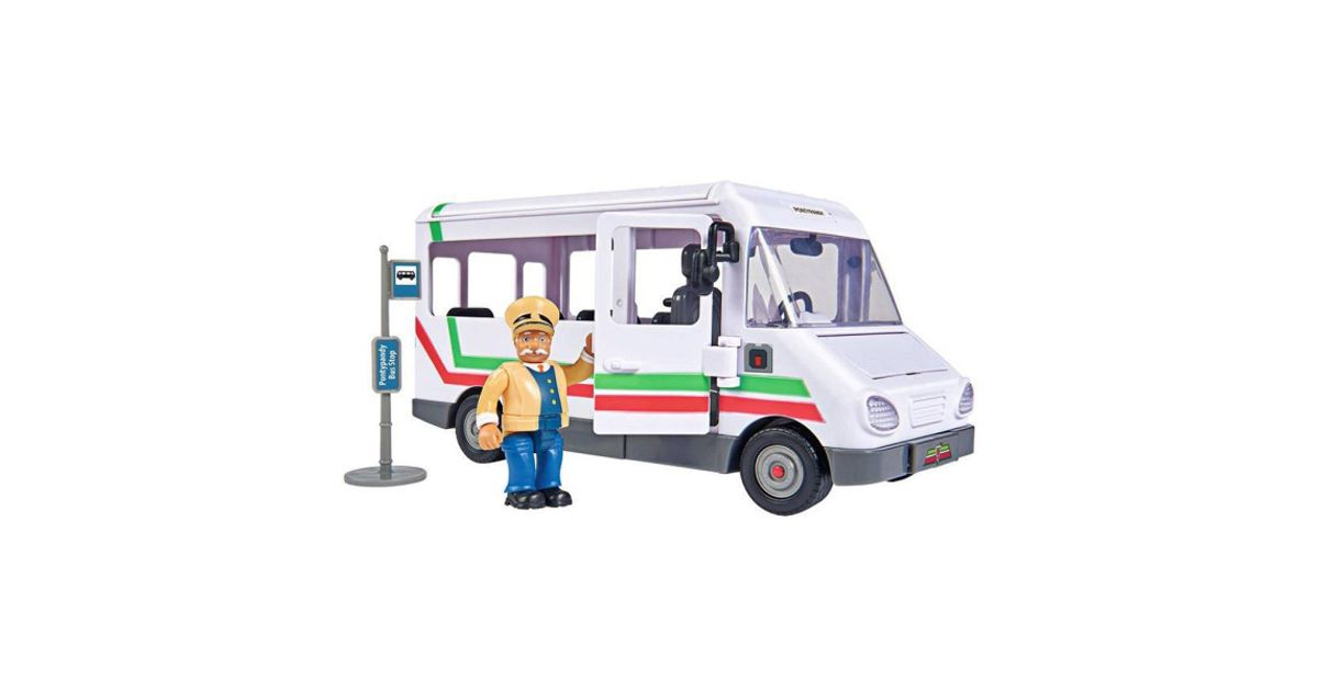 Simba Fireman Sam Trevor's Bus with a figure - Loomafiguurid ja lisad ...