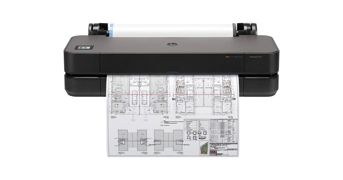 HP Designjet T250 suureformaadiline printer WiFi Termotindiprinter Värv ...