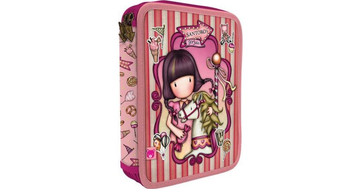 Gorjuss Fairground Double Pencil Case with Equipment - Kooli ja ...