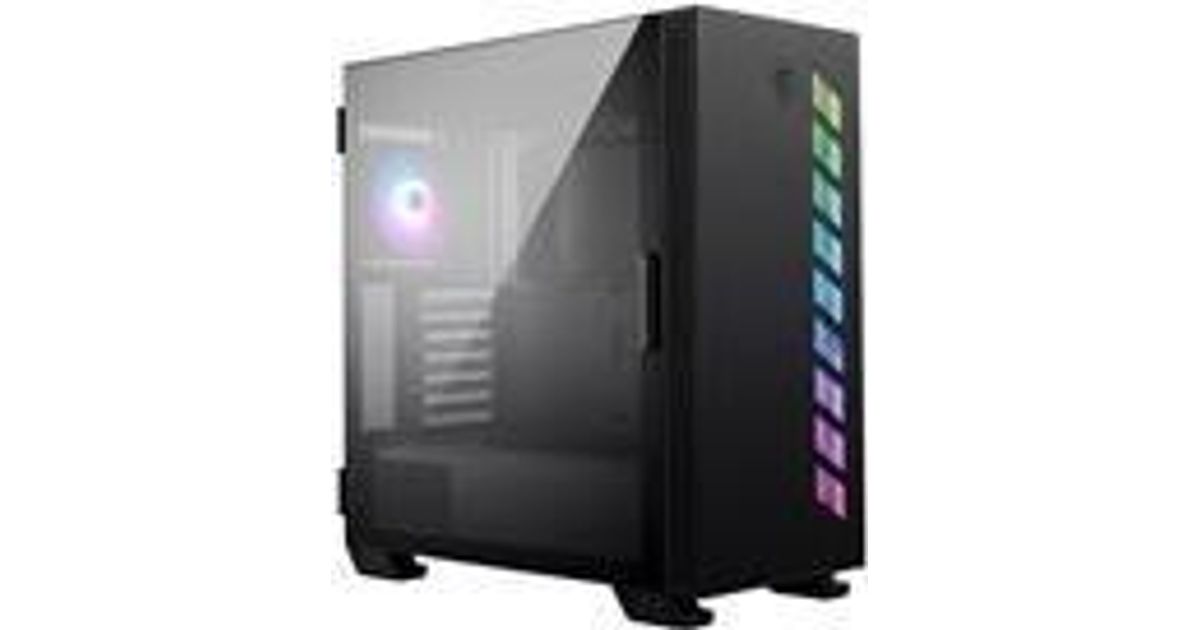 MSI MAG VAMPIRIC 300R Mid Tower Gaming Computer Case 'Black, 1x 120mm ...