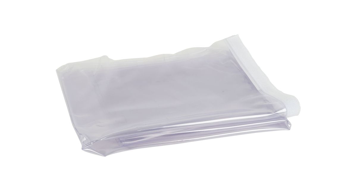 Wentex Pipes & Drapes PVC Foil, transparent, 130x250cm, B1, 630g/m2 ...