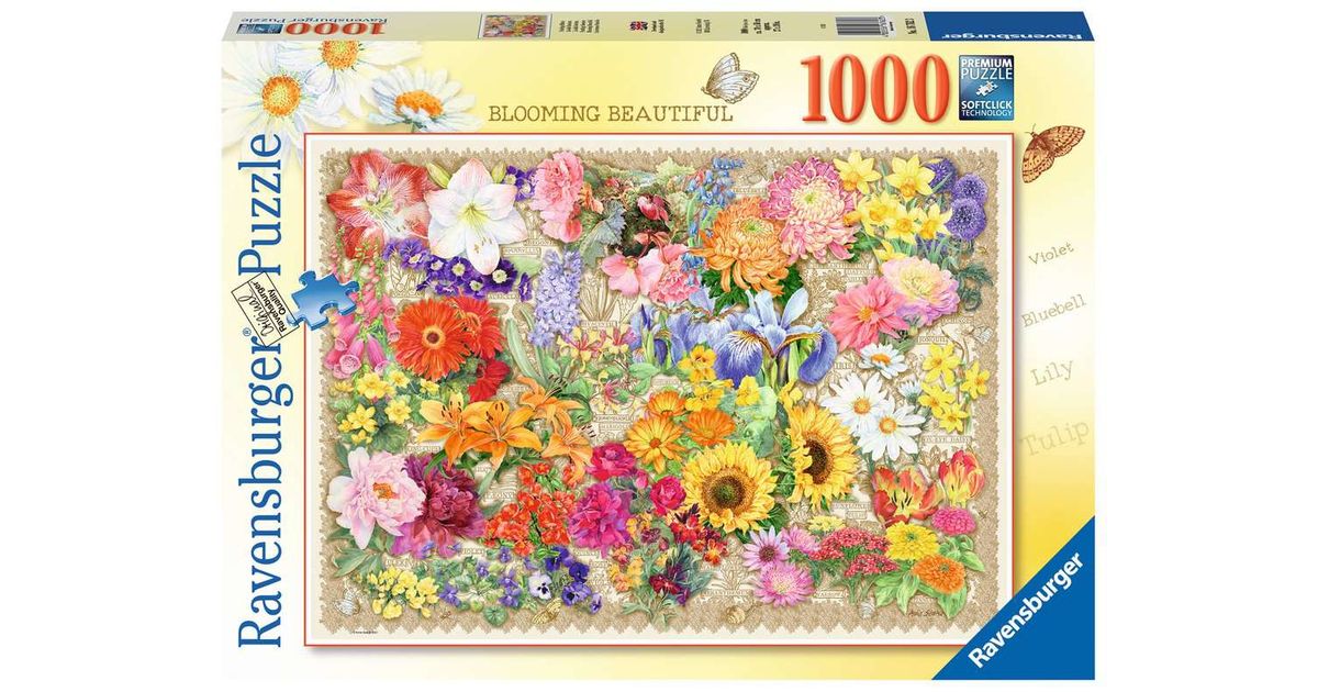 Ravensburger Blooming Beautiful Pusle 1000 tk Taimed - Pusled ...