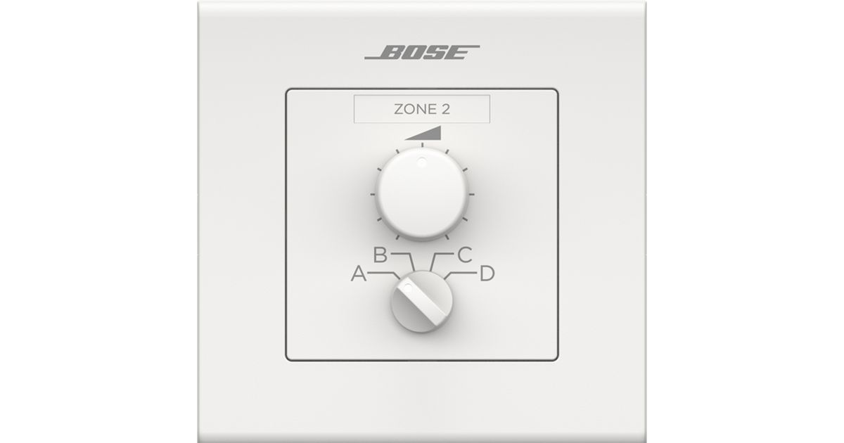 Bose ControlCenter CC-3 EU Wall Panel, Volume Control, A/B/C/D ...