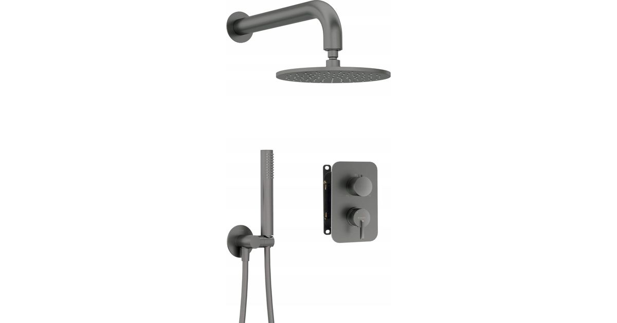 Deante shower set Concealed shower set with mixer BOX - with a shower ...