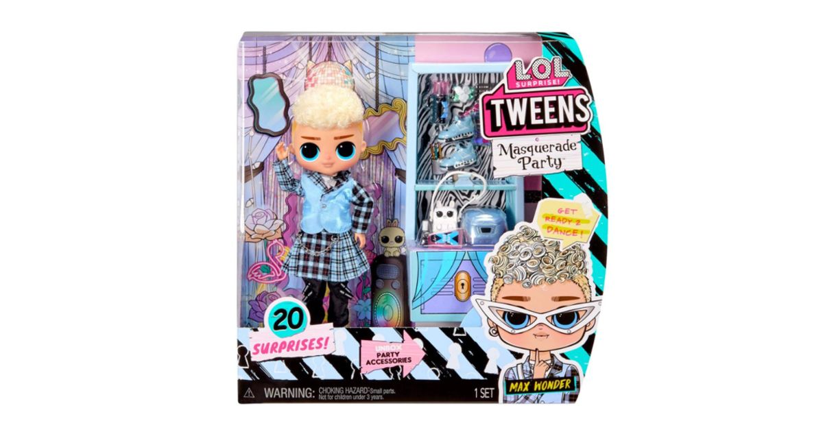 L.O.L. Surprise! Tweens Masquerade Doll - Max Wonder - Nukud - Nukud ja ...