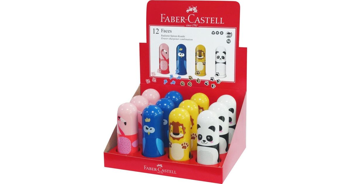 Faber-Castell FABER CASTELL TEMPERATURE WITH AN ERASER ANIMAL MOTIF ...