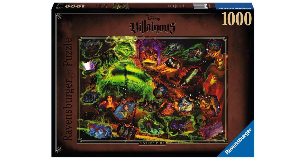 Ravensburger Disney Villainous Pusle 1000 tk Multifilmid - Pusled ...