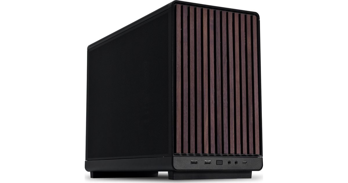 Lian Li DAN Cases A3-mATX Wood Edition PC case, Micro-ATX - walnut ...