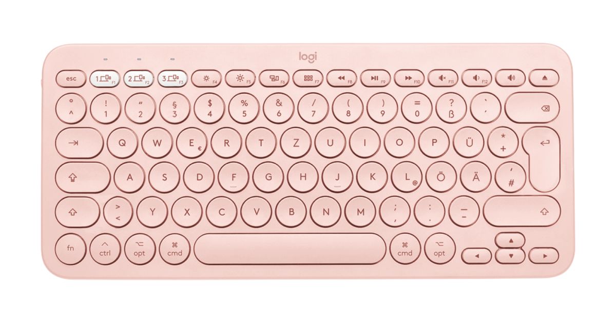 Logitech K380 for Mac Multi-Device Bluetooth Keyboard klaviatuur QWERTY ...