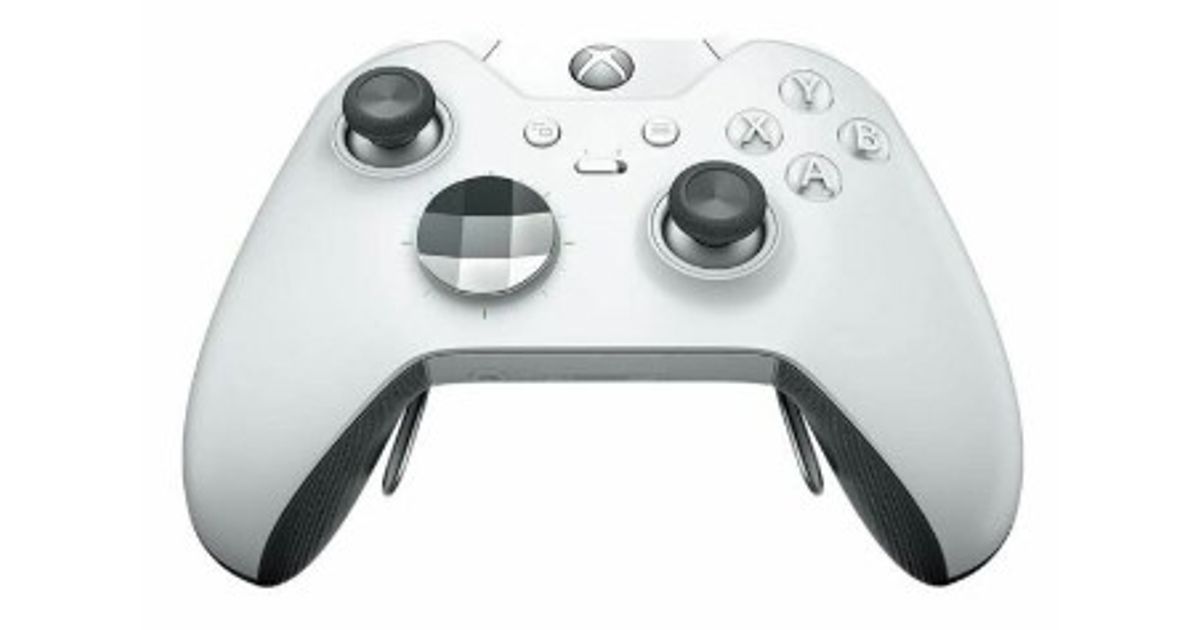 Game Console Xbox One Elite, Wireless, White [Oem] - Game controllers ...