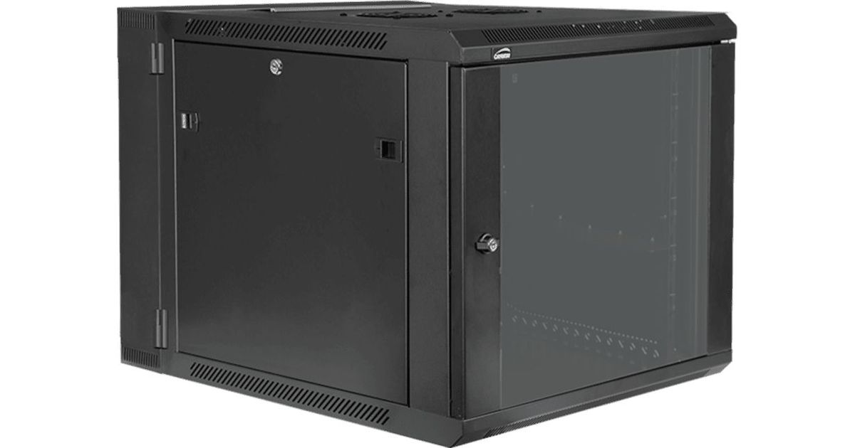 Szafa Caymon CAYMON HPR509/B Double section 19” wall mountable rack - 9 ...