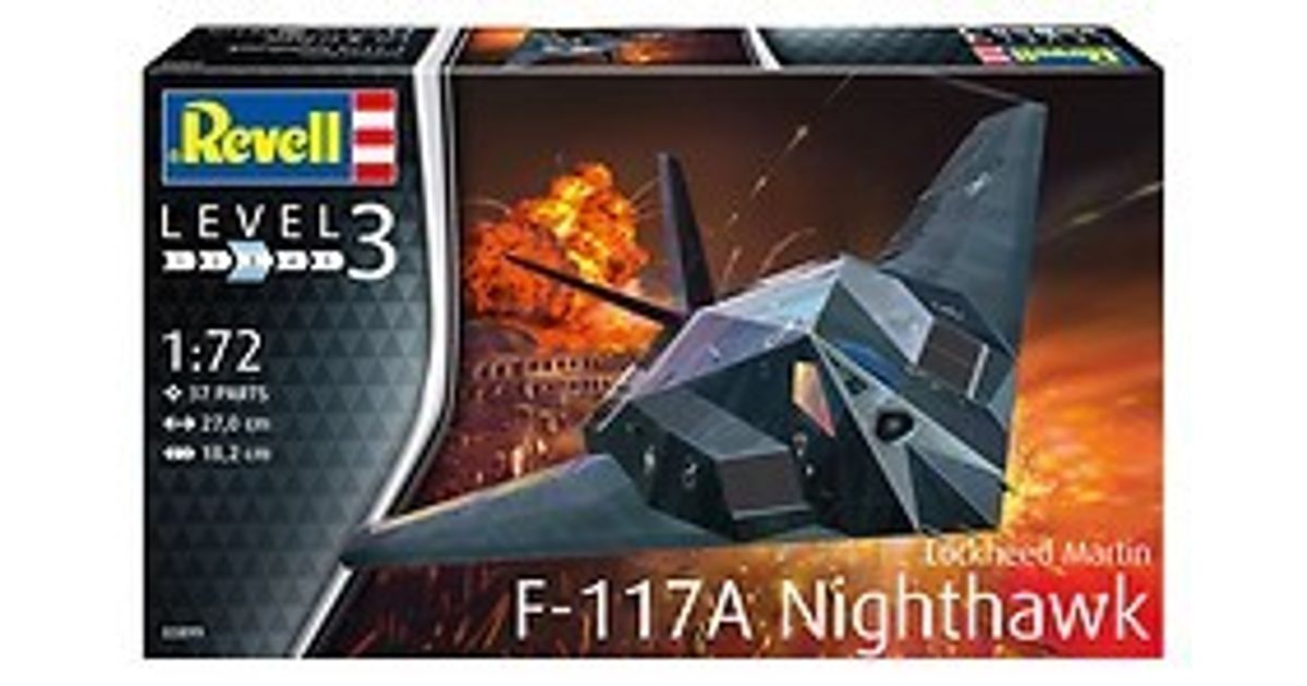 Revell 03899 F-117 10 Modellbausatz F-117A Nighthawk Stealth Fighter im ...