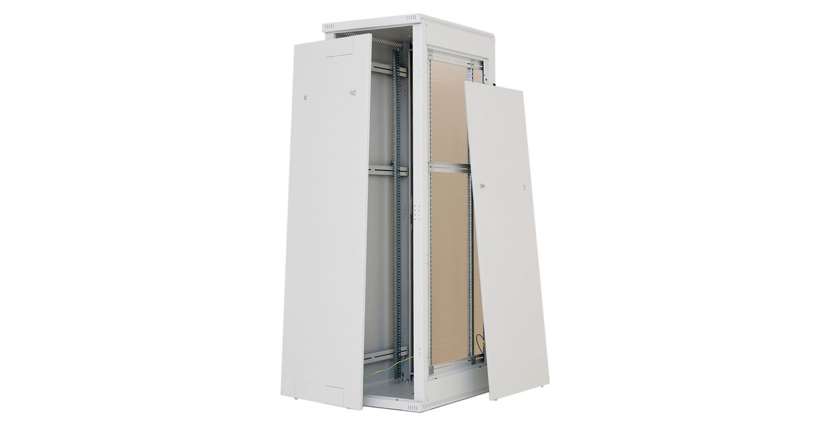 Triton Free-standing cabinet RMA 600x600 22U left steel door ...