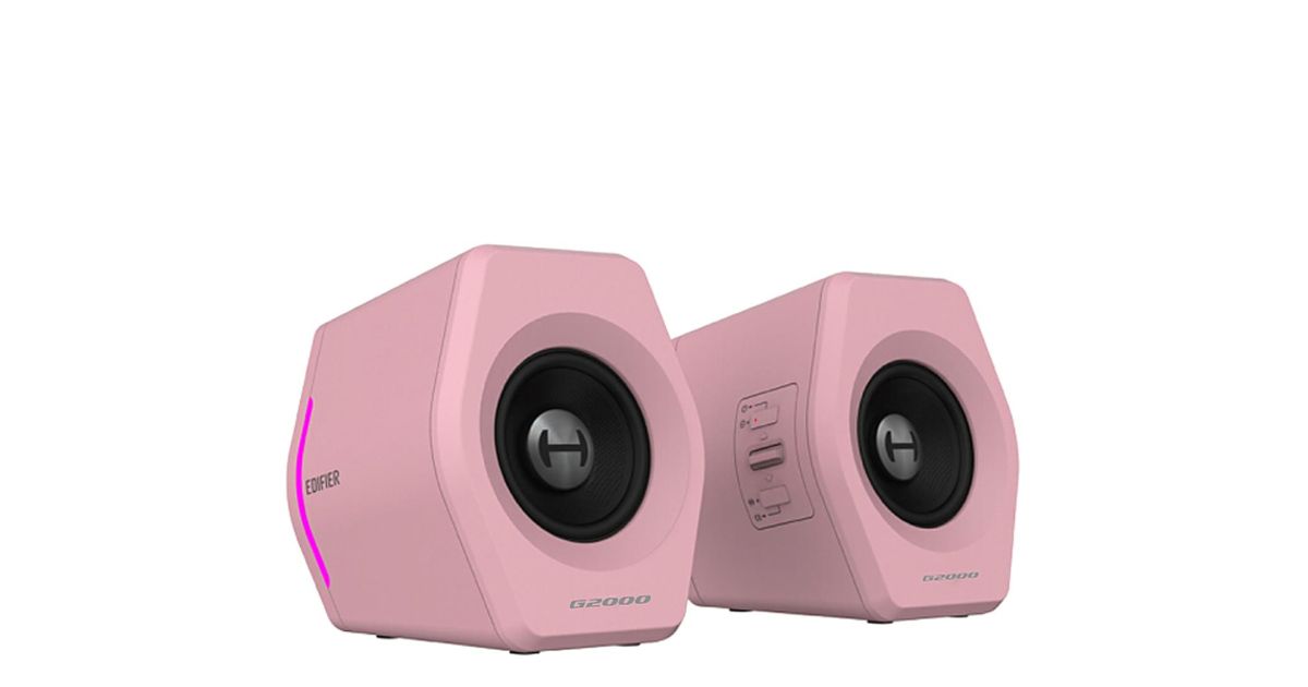 Edifier Speakers 2.0 HECATE G2000 (pink) - PC speakers - Speakers ...