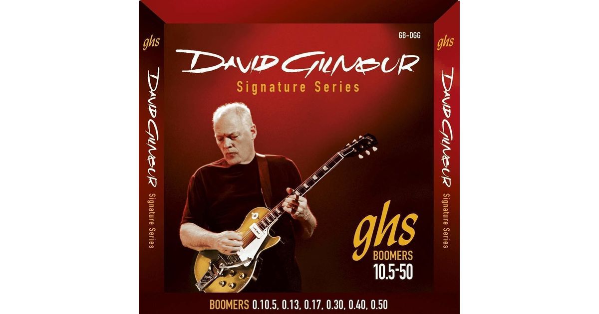 GHS David Gilmour Boomers 10,5-50 E-guitar strings - MT Shop