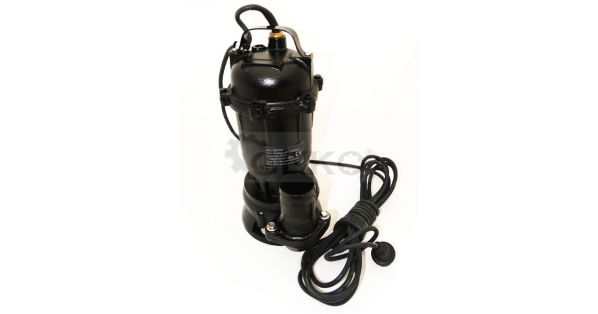 Määrdunud veepump 550W koos chopperiga - MT Shop