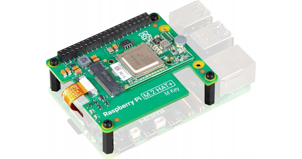 Raspberry Pi Raspberry Pi Ai Kit - AI + Raspberry Pi M.2 Hat + module ...