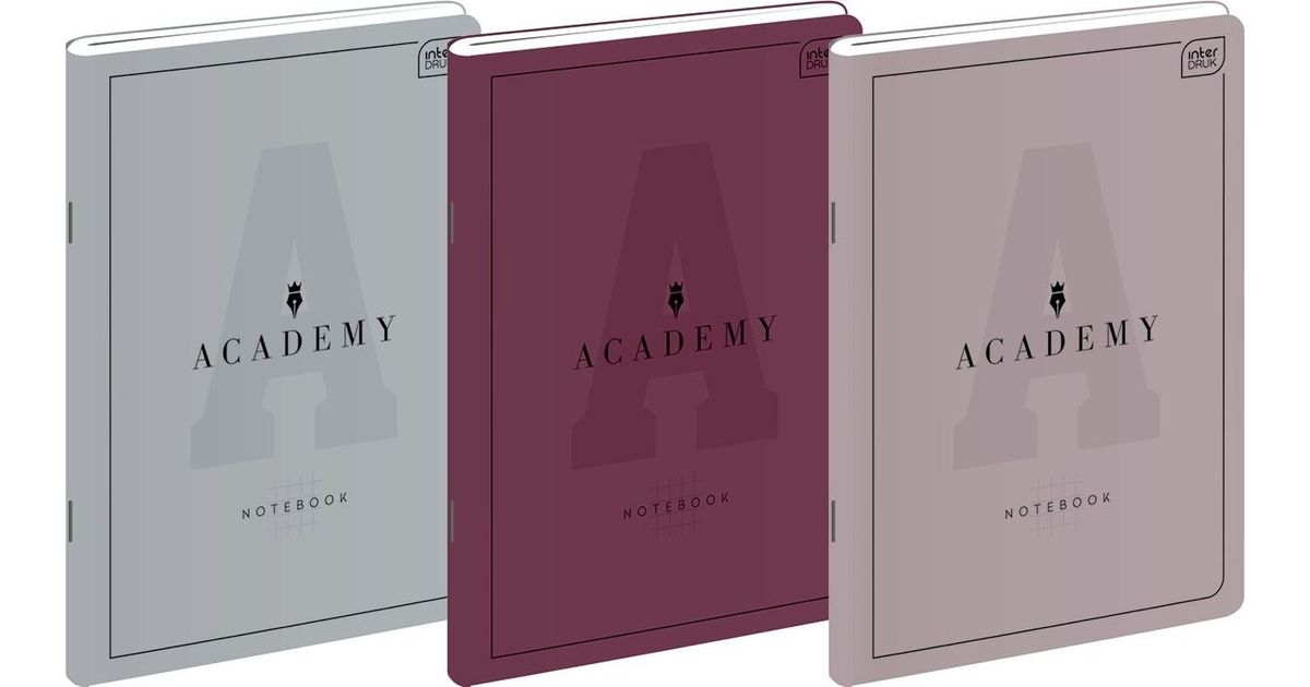 Interprint Booklet A4 60k. INTERDRUK 90g Academy, Interdruk grid ...