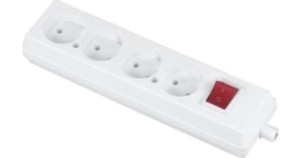 Jonex Splitter for extension cord with a switch 4-sockets 16A 250V GN ...