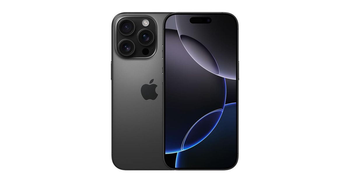 Apple iPhone 16 Pro 128GB Black Titanium - Smartphones - Mobile phones ...