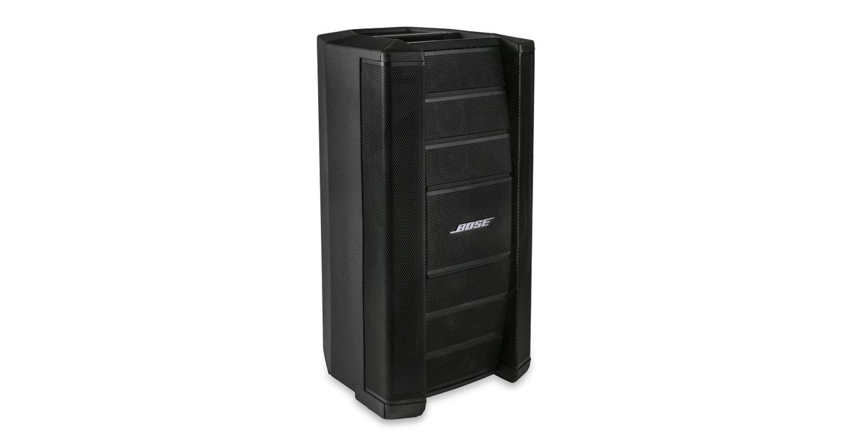 Bose F1 Flexible Array Activebox, 12''/8x 2.25'', 1000W, 100°, Adaptor ...
